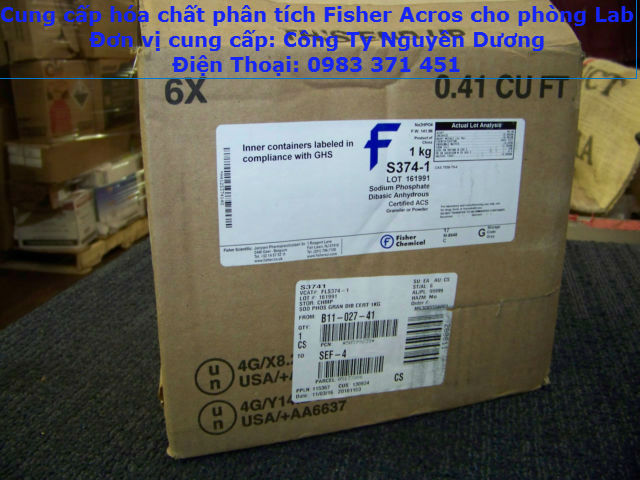 Hóa chất phân tích Fisher Acros cho phòng Labs